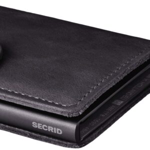 Secrid Men's Card Cases, Black, One Size