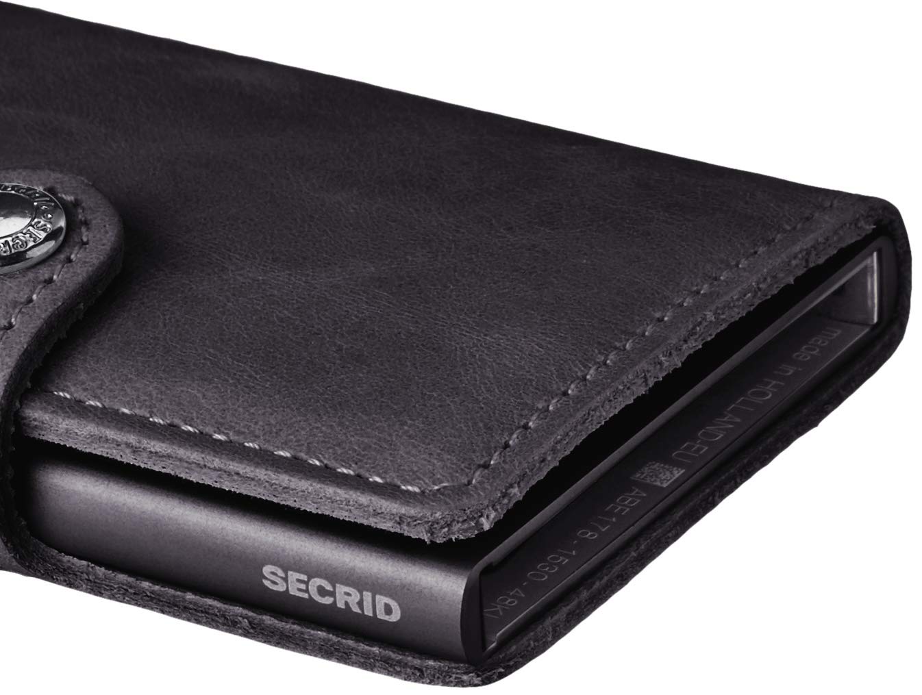 Secrid Men's Card Cases, Black, One Size