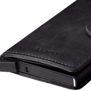 Secrid Men's Card Cases, Black, One Size