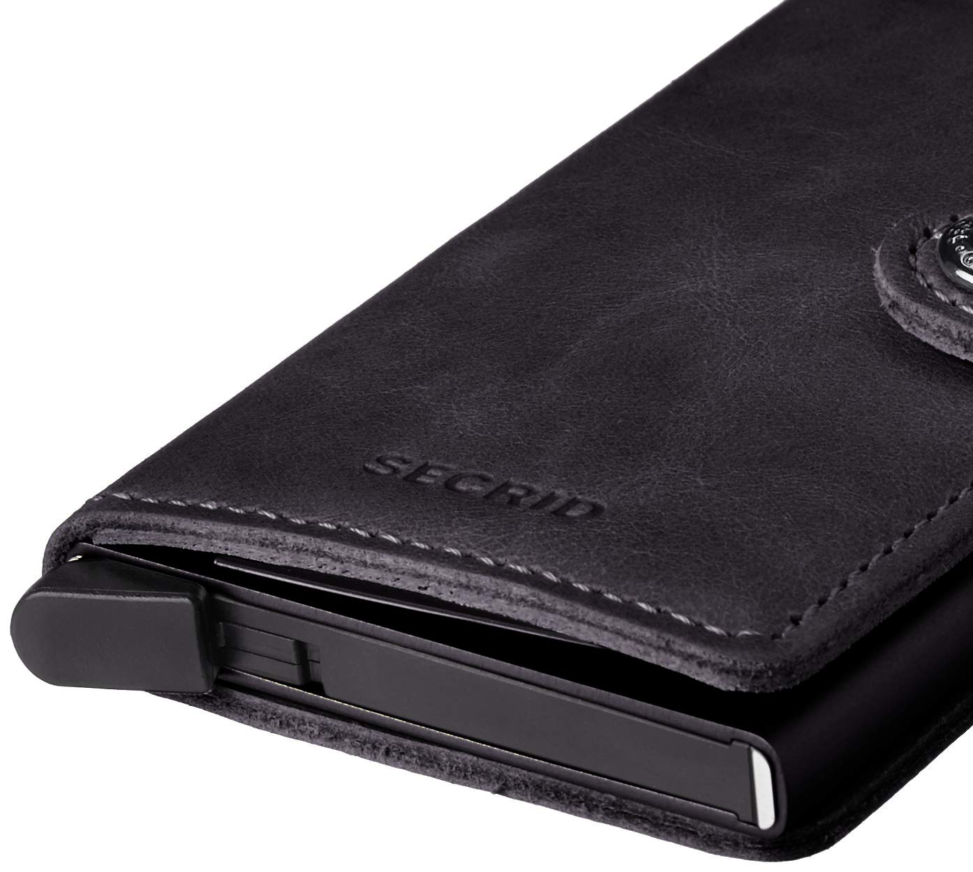 Secrid Men's Card Cases, Black, One Size