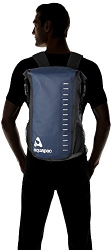 Aquapac Heavyweight 28L Waterproof Toccoa Backpack Cool Blue, Made in the UK, Travel Essential, 5 Year Warranty, Watersports, Hiking, Mountain Biking, Extreme Sports