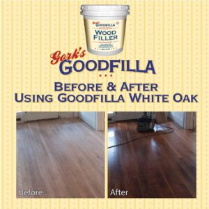 Water-Based Wood & Grain Filler - Walnut - 8 oz by Goodfilla | Replace Every Filler & Putty | Repairs, Finishes & Patches | Paintable, Stainable, Sandable & Quick Drying