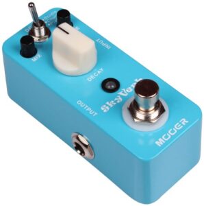 mooer eq effects pedal, 2.25 x 4.25 x 1.75 (skyverb)