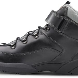 Dr. Comfort Men's Ranger Black Diabetic Hiking Boots