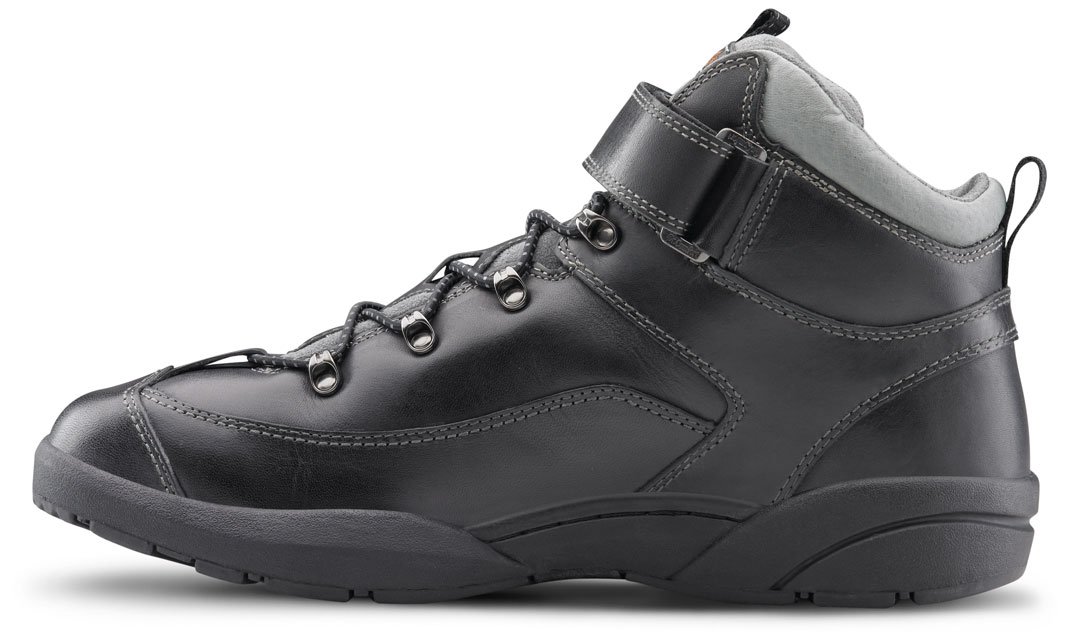 Dr. Comfort Men's Ranger Black Diabetic Hiking Boots