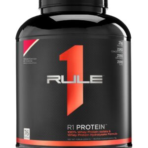 R1 Protein,76 Servings, Strawberries and Crème