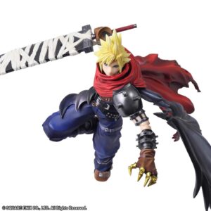 Square Enix Final Fantasy Bring Arts Cloud Strife (Another Form Variation) Action Figure, Multicolor