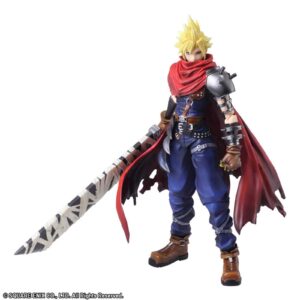 Square Enix Final Fantasy Bring Arts Cloud Strife (Another Form Variation) Action Figure, Multicolor