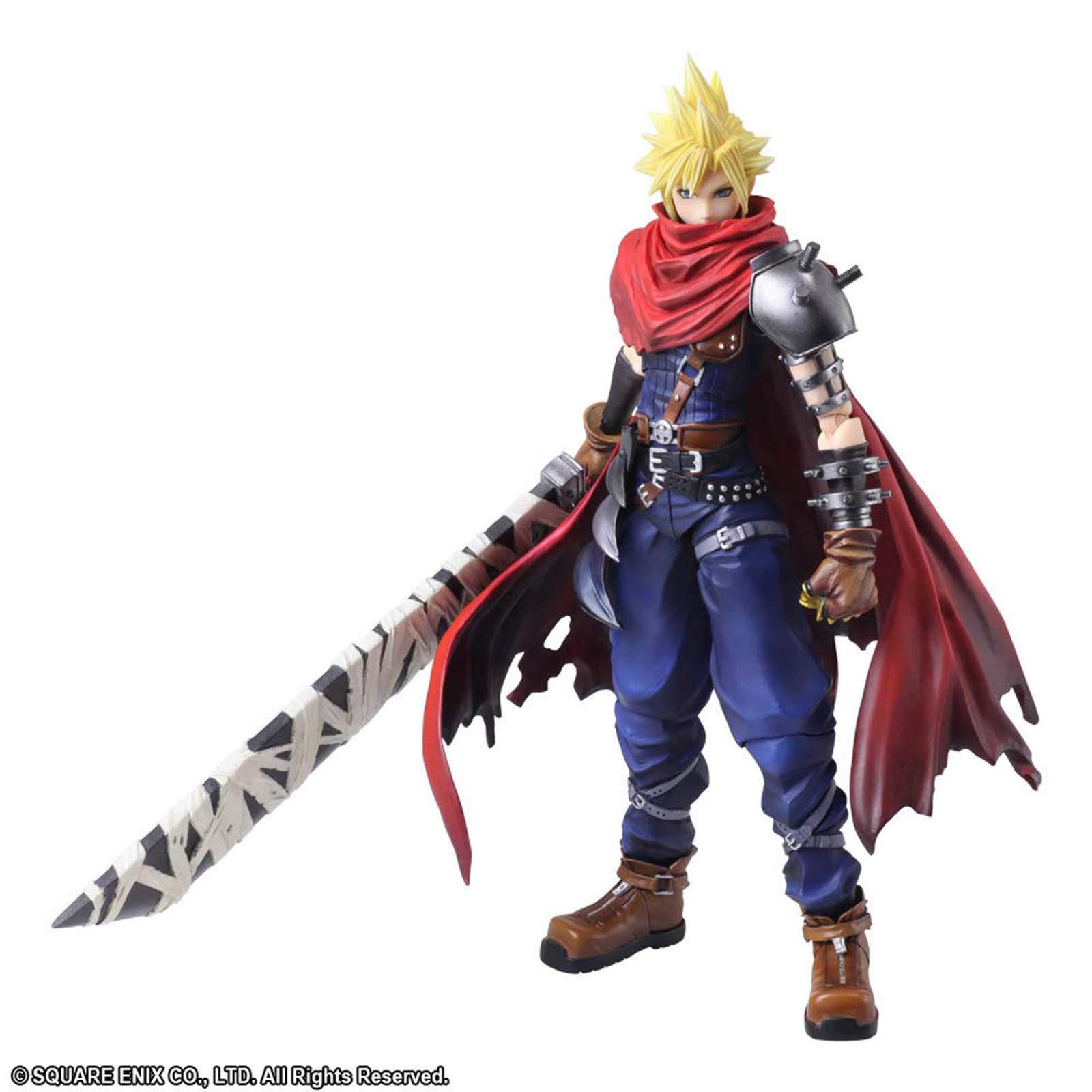 Square Enix Final Fantasy Bring Arts Cloud Strife (Another Form Variation) Action Figure, Multicolor