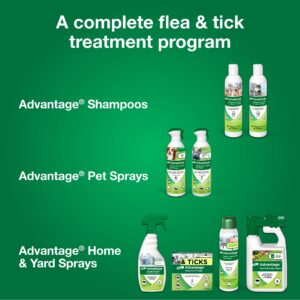 Advantage Carpet & Upholstery Spot Spray | Kills Fleas & Ticks & Bedbugs | 16 oz.