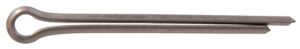 the hillman group 43716 3/16 x 3-inch stainless steel cotter pin, stainless steel, 6-pack