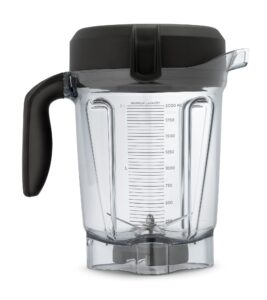 vitamix container, 64oz. low-profile, clear