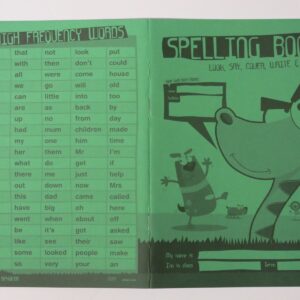 Silvine A5 Spelling Book - Green Cover