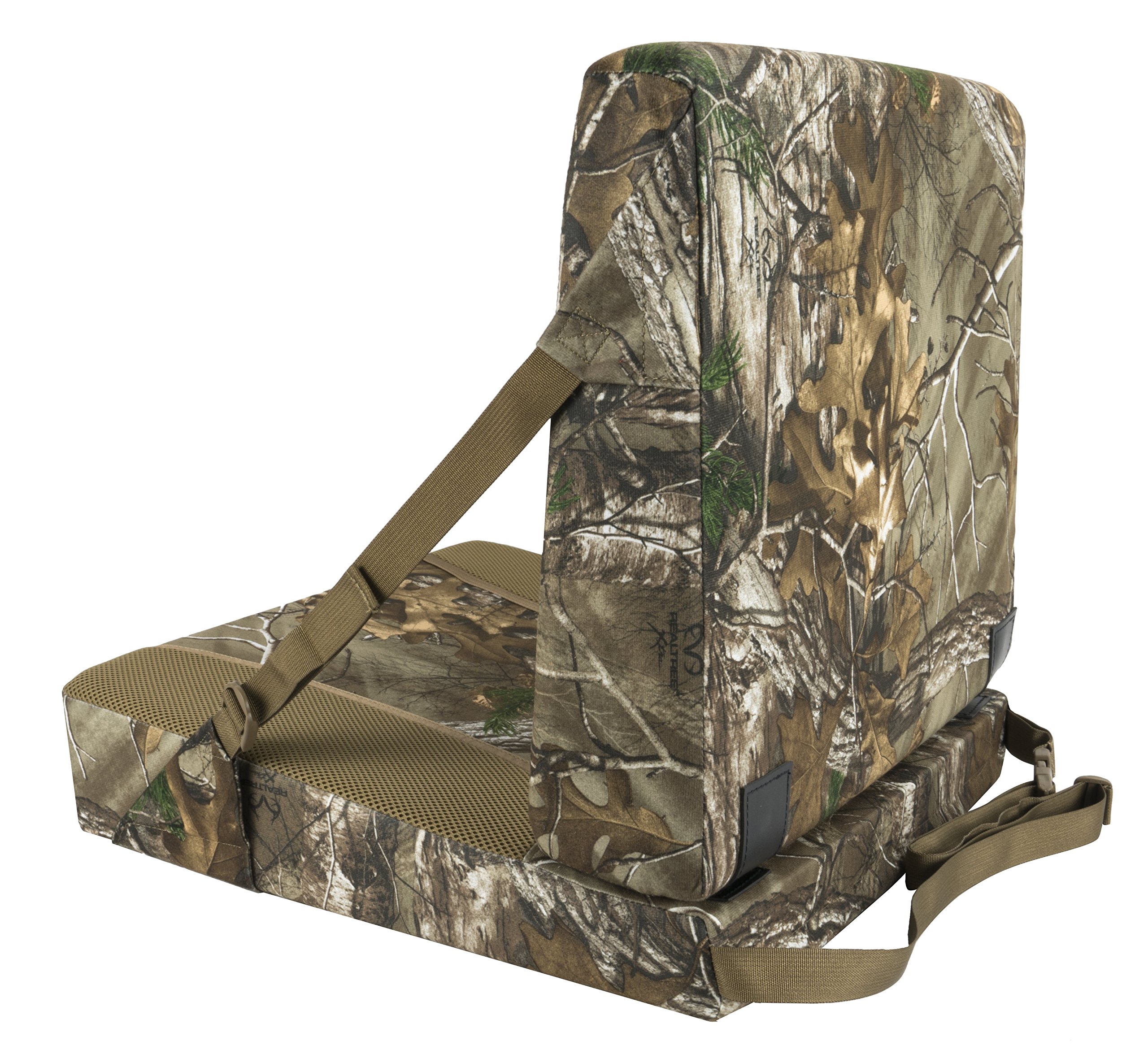 THERM-A-SEAT Supreme D-Wedge Self-Supporting Hunting Chair/Seat Cushion, Realtree Xtra, Full