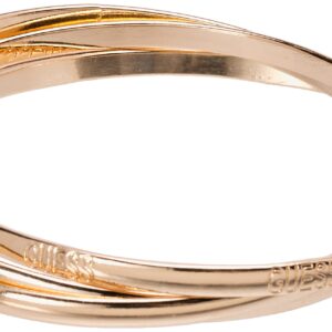 GUESS "Basic" Gold 3 Piece Interlocking Bangle Bracelet