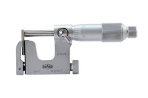 shars 0-1" multi anvil micrometer .0001" graduation 303-2304 p)