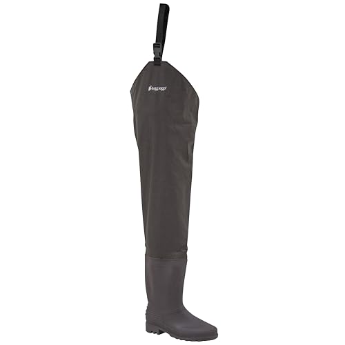 FROGG TOGGS Rana II PVC Bootfoot Hip Wader, Cleated or Felt Outsole