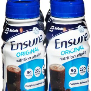 Ensure Original Nutrition Shake Dark Chocolate - 6 CT (Packaging May Vary)