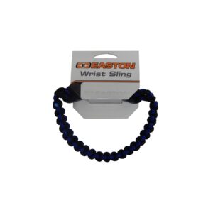 easton wrist sling diamond paracord wide braid (blue)