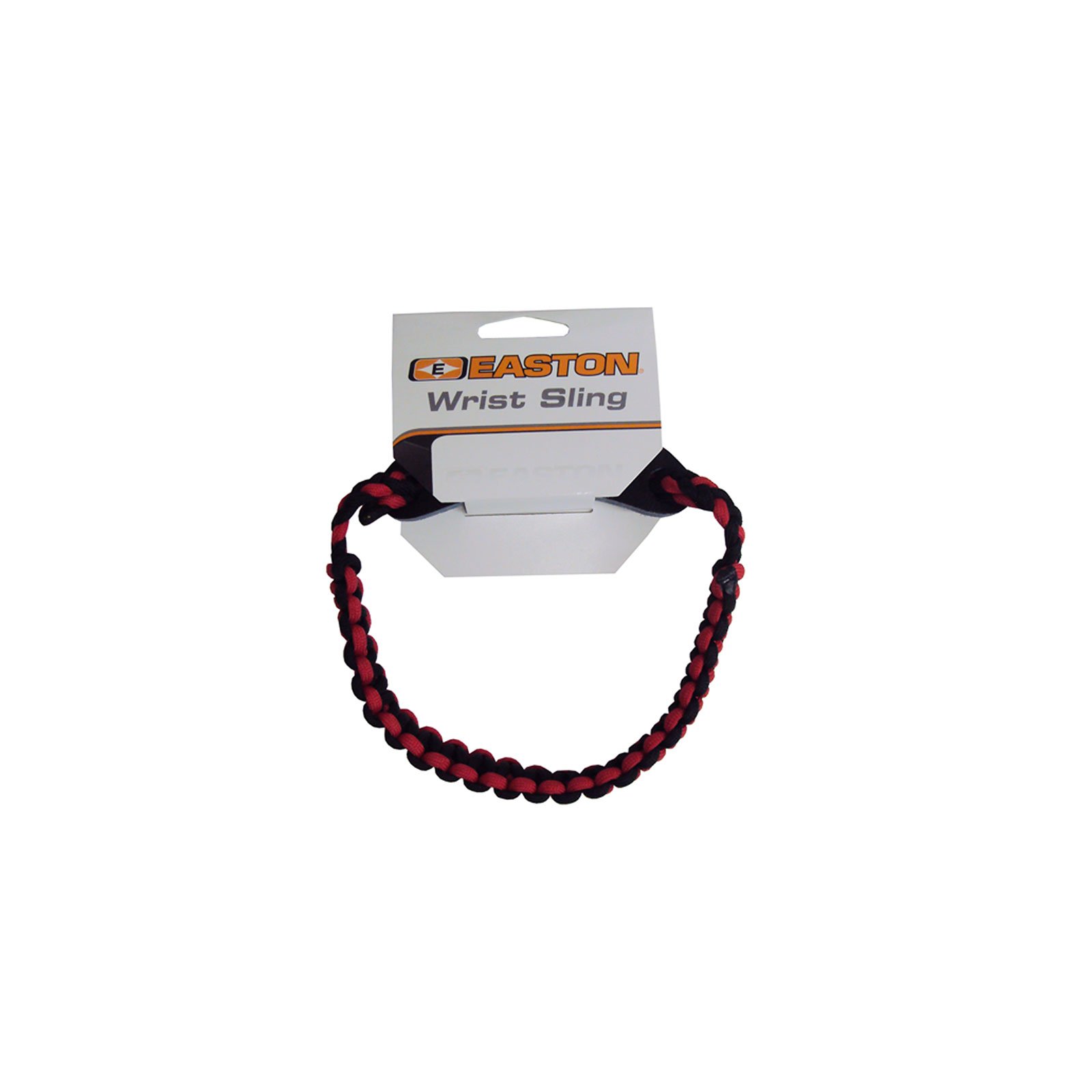 Easton Wrist Sling Diamond Paracord Wide Braid (Red)