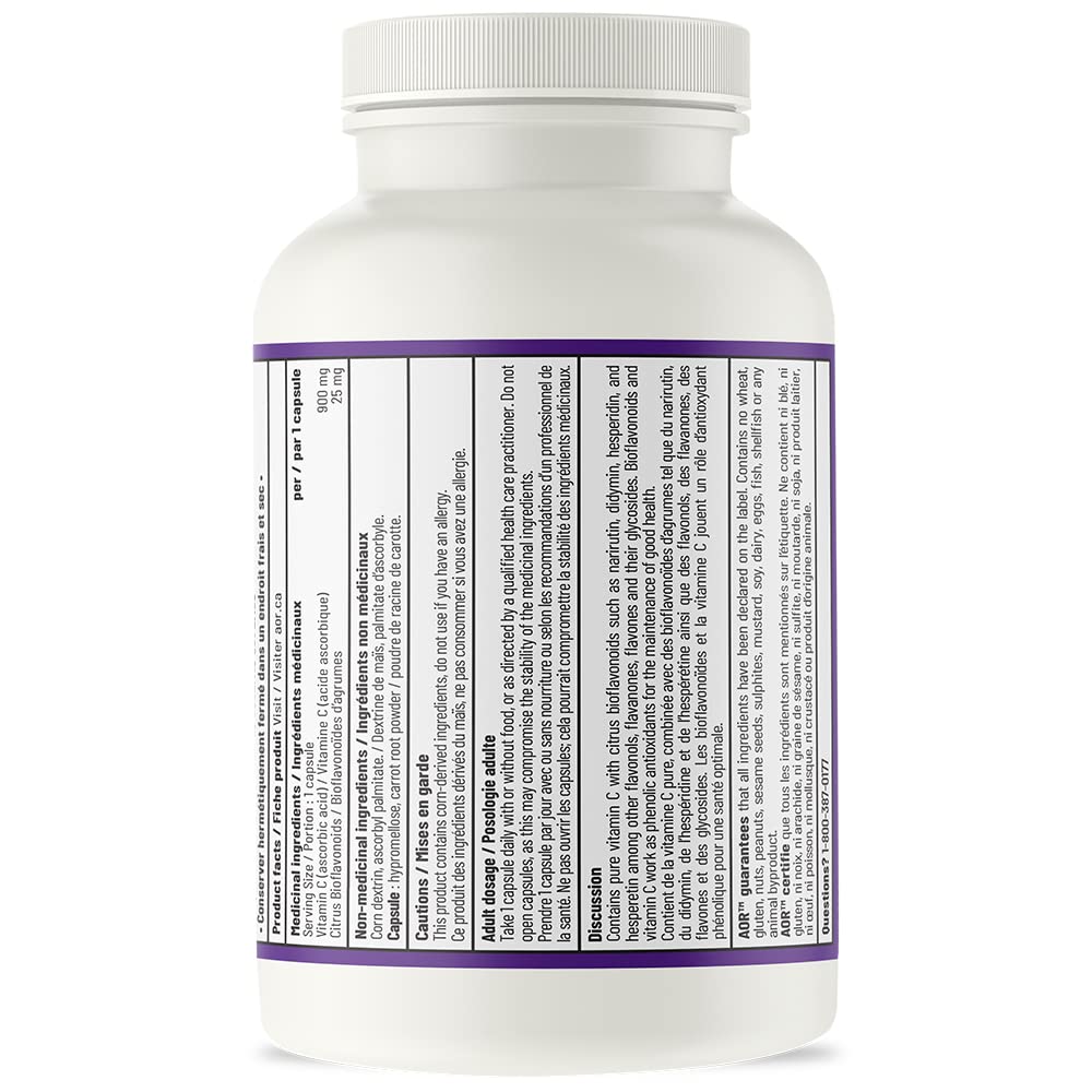 AOR C + Bioflavanoids 925mg, 100 CT