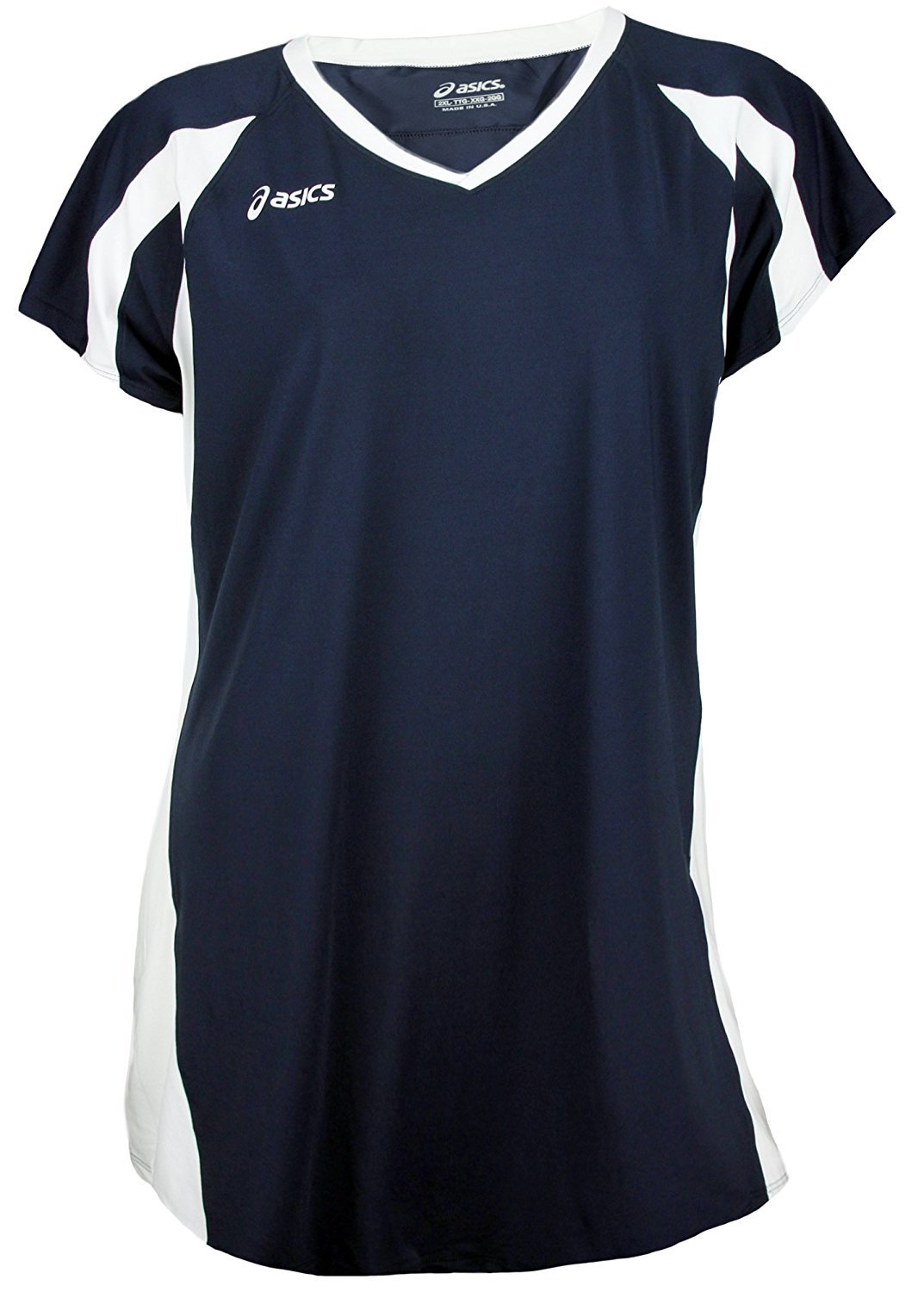 ASICS Women's Domain Jersey (Medium, Navy/White)