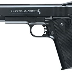 Umarex Colt Commander Blowback Metal Frame .177 BB Gun Air Pistol, Colt Commander Air Pistol