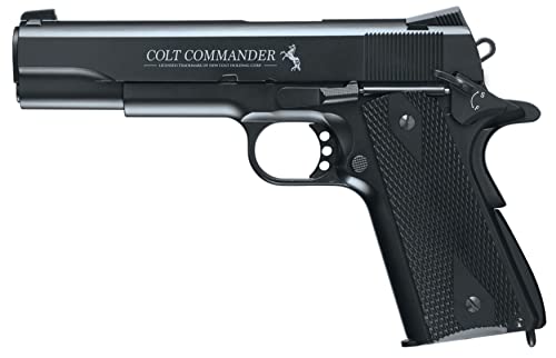 Umarex Colt Commander Blowback Metal Frame .177 BB Gun Air Pistol, Colt Commander Air Pistol