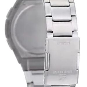 Casio Men's WVA-M640D-1ACR Wave Ceptor Analog-Digital Display Quartz Silver Watch