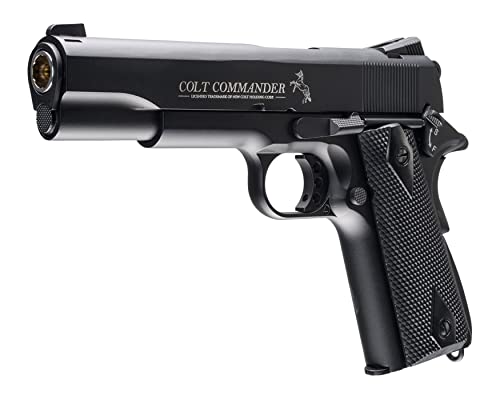 Umarex Colt Commander Blowback Metal Frame .177 BB Gun Air Pistol, Colt Commander Air Pistol