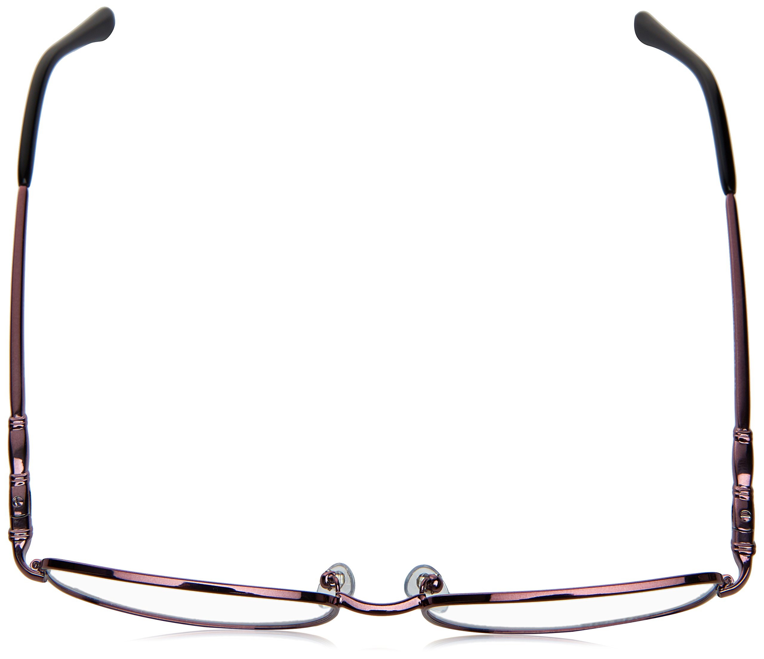 Sferoflex Women's SF2573 Square Prescription Eyewear Frames, Shiny Cyclamin/Demo Lens, 53 mm