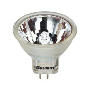 bulbrite ftd/l 20 watt dimmable halogen mr11 lensed gu4 base clear 10 ct