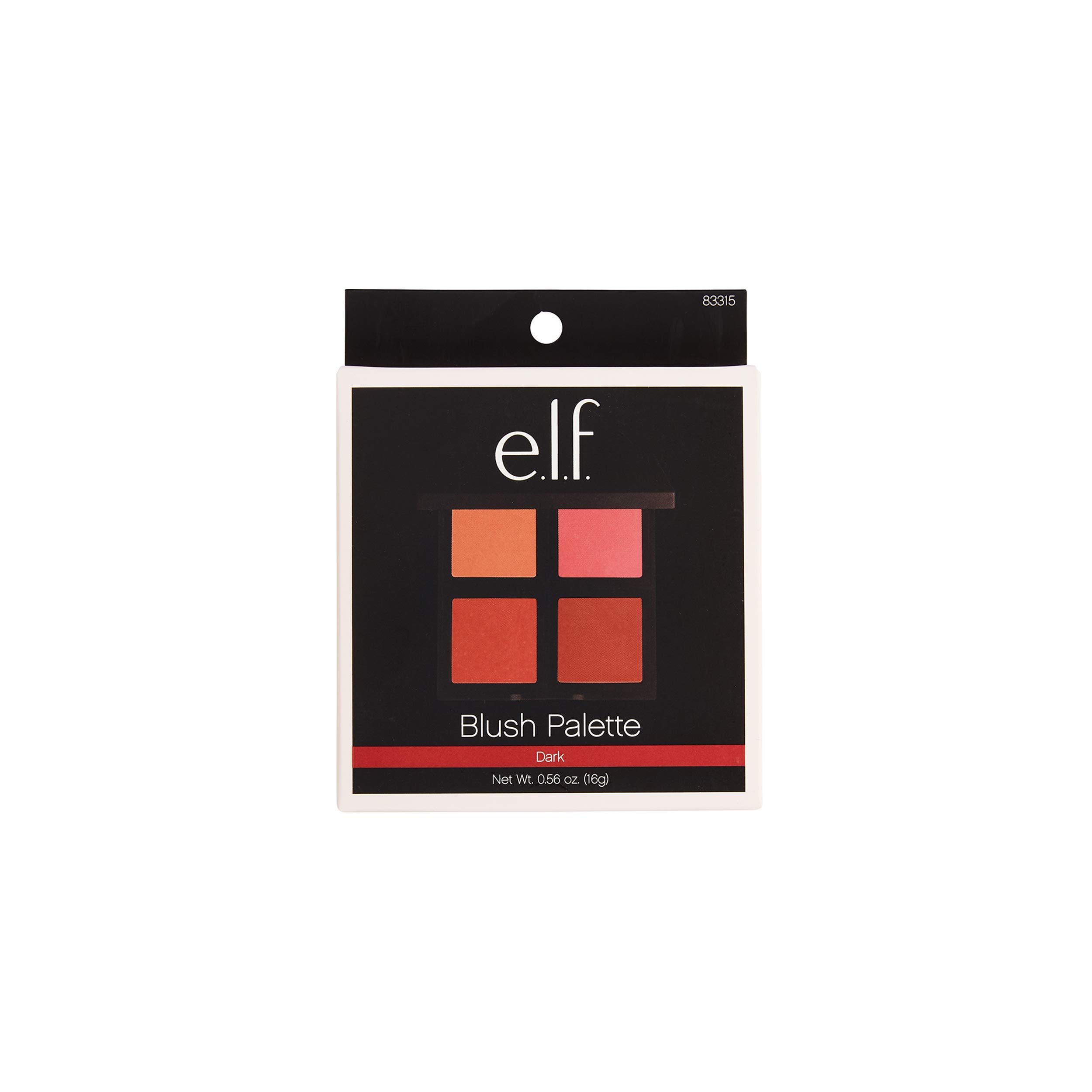 E.l.f. Blush Palette Dark, 0.56 Ounce (16 Gram)