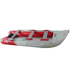 BRIS 14.1 FT Inflatable Kayak Fishing Tender Inflatable Poonton Boat with Air Floor