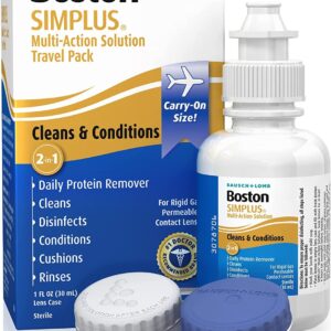 Bausch & Lomb Boston Simplus Travel Kit-1 oz, 2 pack