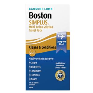 Bausch & Lomb Boston Simplus Travel Kit-1 oz, 2 pack