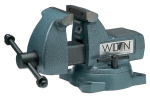 wilton 21500 machinists' vises, 6" jaw, 4 1/8" throat, swivel base