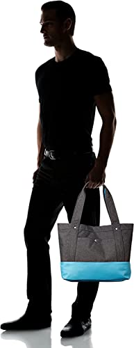 Everest Stylish Tablet Tote Bag, Charcoal, One Size,1002TB-CCA/BL