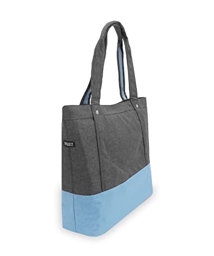 Everest Stylish Tablet Tote Bag, Charcoal, One Size,1002TB-CCA/BL