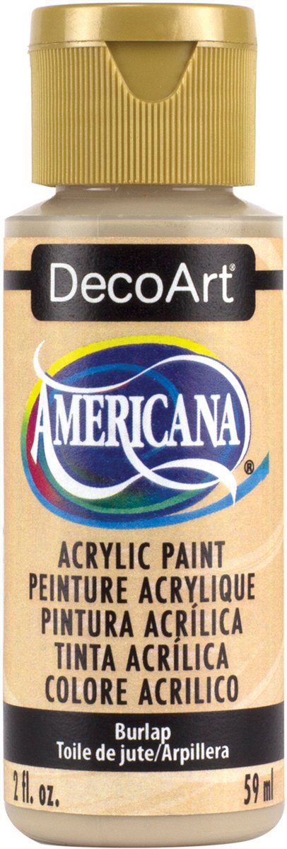 DecoArt Americana Acrylic Paint, 2-Ounce, Burlap