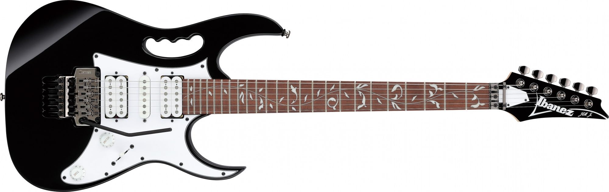 Ibanez JEMJR Signature Steve Vai Black