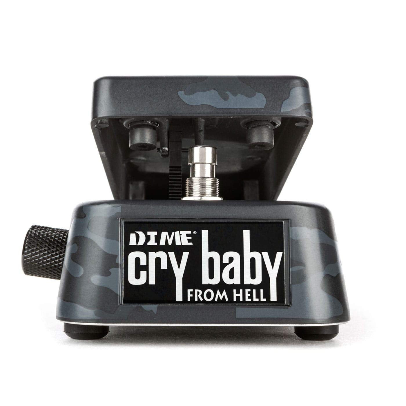 Dunlop DB01B Dime Crybaby From Hell Wah Pedal w/ Dunlop ECB-003 Power Supply