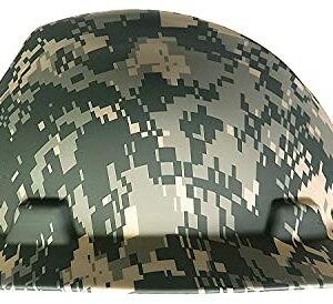 MSA 10104254 Freedom Series V-Gard Full-Brim Hard Hat With Fas-Trac III Ratchet Suspension, Polyethylene Shell, Self Adjusting Crown Straps - Standard Size in American Camouflage