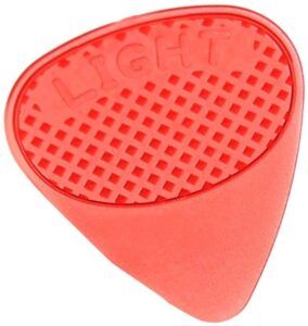 fred kelly picks d4g-l-12 delrin standard grip flat light guitar pick