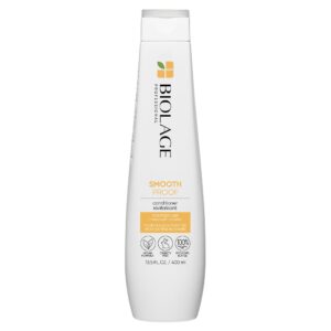 biolage smooth proof conditioner | provides humidity control & anti-frizz smoothness | for frizzy hair | paraben & silicone-free | veganâ€‹ | 13.5 fl. oz