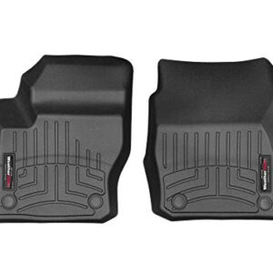 WeatherTech Custom Fit FloorLiners for Ford Focus ST, Focus - 1st Row (446461), Black