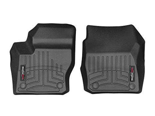 WeatherTech Custom Fit FloorLiners for Ford Focus ST, Focus - 1st Row (446461), Black