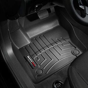 WeatherTech Custom Fit FloorLiners for Ford Focus ST, Focus - 1st Row (446461), Black