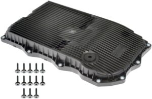 dorman 265-850 transmission pan with drain plug, gasket and bolts compatible with select models (oe fix)