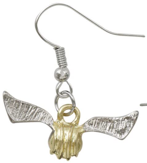 Harry Potter Golden Snitch Earrings